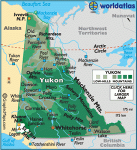 Yukon, Canada maps – Footprints and Frames